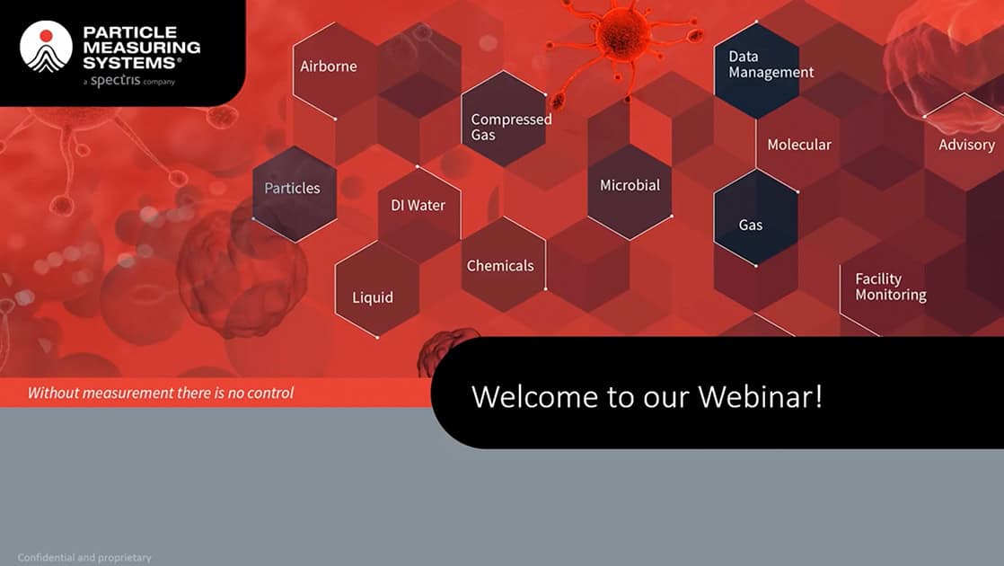 ISO EN 17141 & ISO 14698 Overview - Particle Measuring Systems