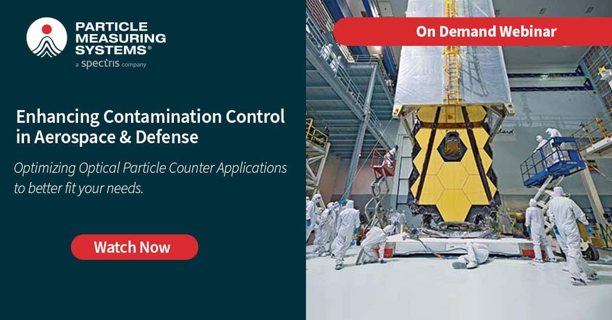Enhancing Contamination Control In Aerospace And Defense Particle Measuring Systems